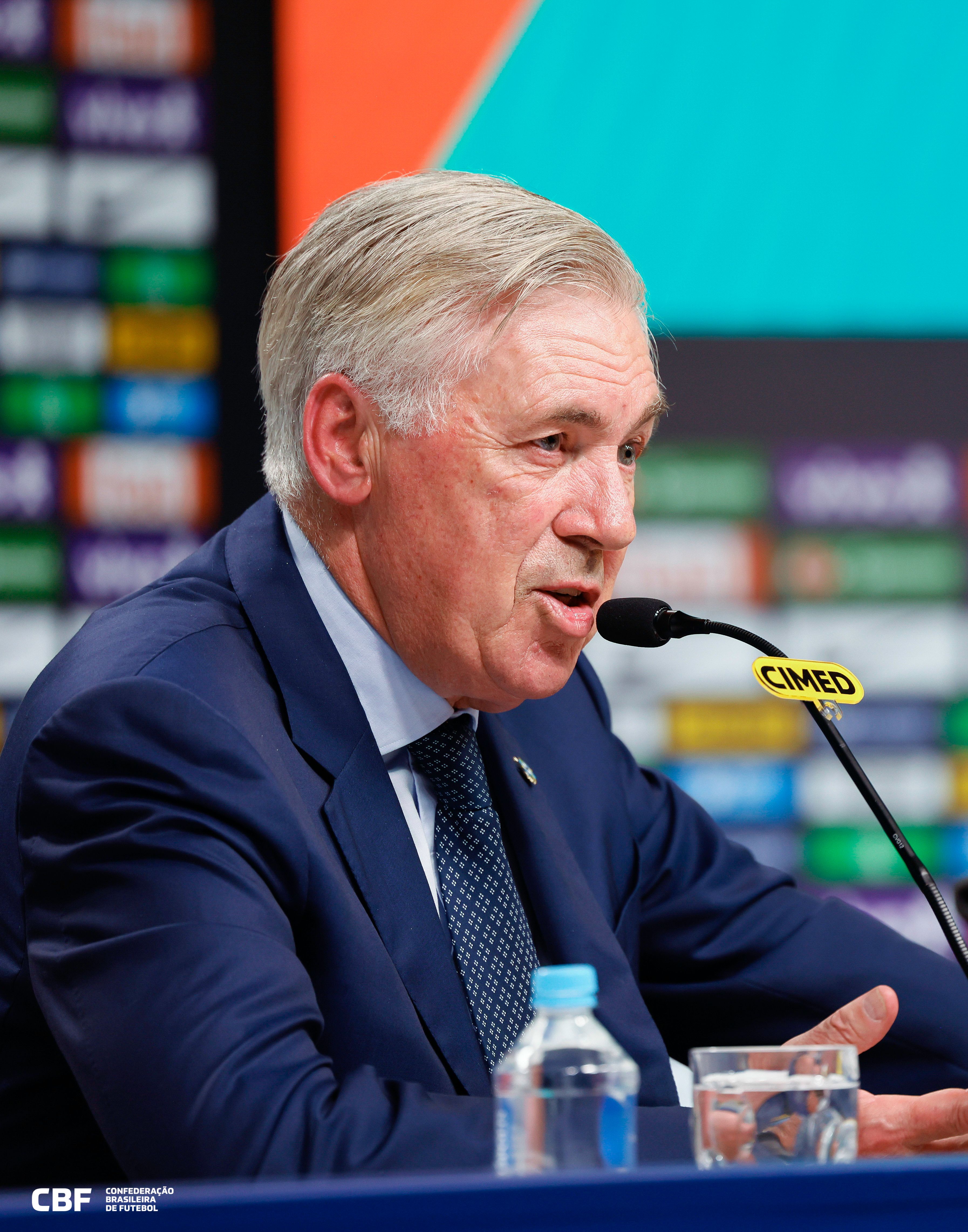 Carlo Ancelotti concederá entrevista coletiva após sorteio da Copa do ...