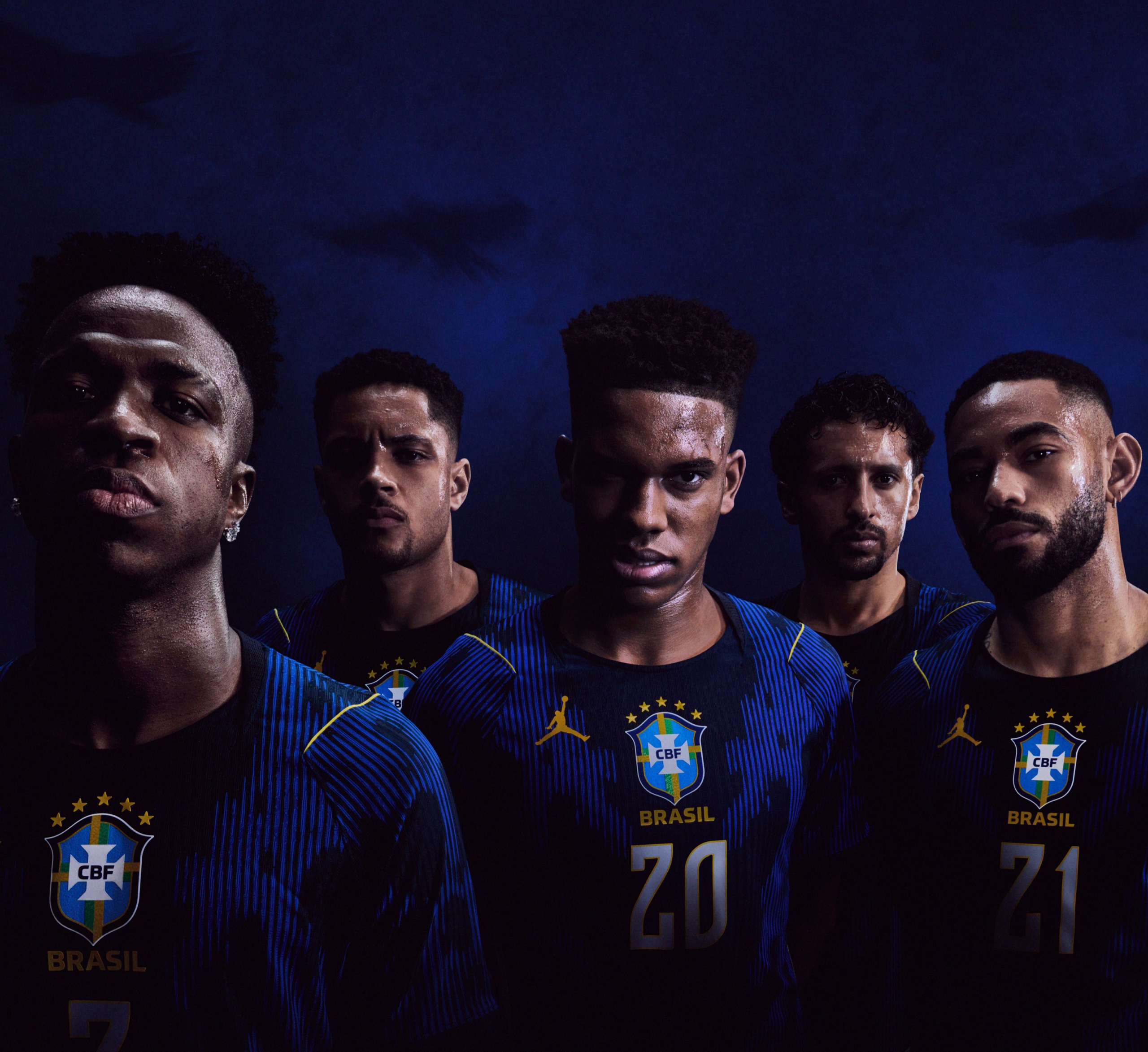 CBF e Jordan Brand lançam segundo uniforme da Seleção, em parceria ...